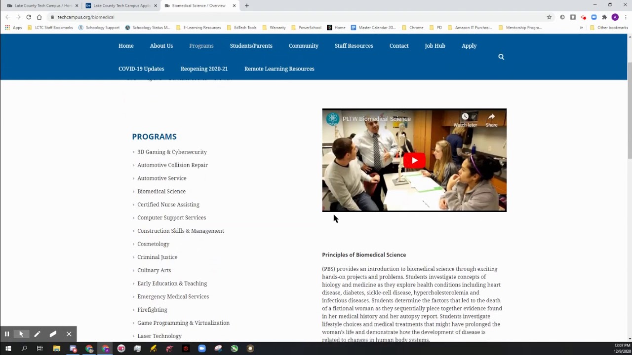 Tech Campus Application