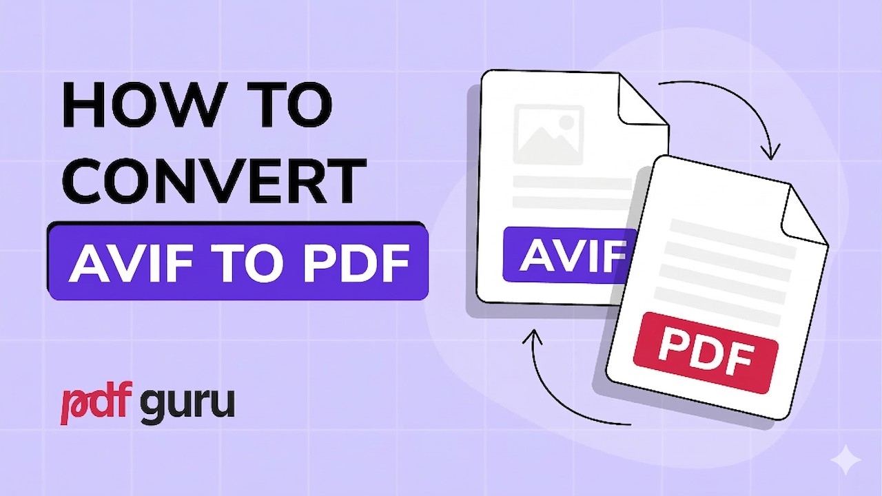 Convert Between AVIF and PDF in Seconds - Full Tutorial