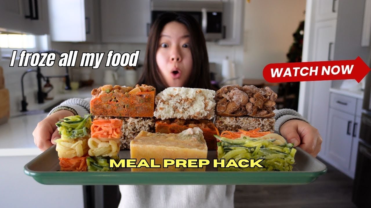 The upgraded meal prep process #lifehack 