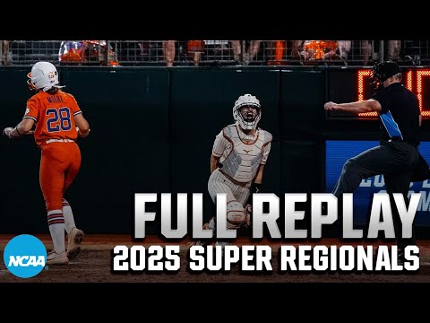 Texas vs. Clemson: 2025 NCAA softball super regionals Game 2 | FULL REPLAY