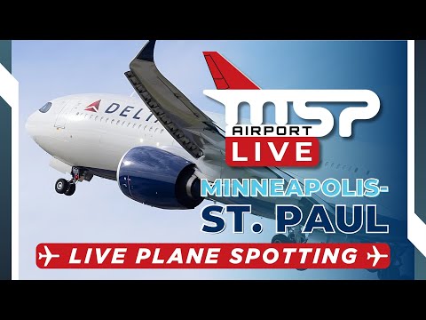 🔴 LIVE ACTION-PACKED PLANE SPOTTING AT MSP AIRPORT! ✈ 6/18/25