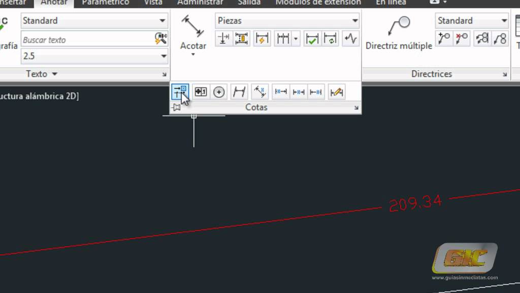 27.4-b Autocad 2013. Edición de Cotas.