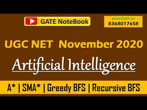 A* - SMA* - Greedy BFS - Recursive BFS Video Lecture - Crash Course for ...