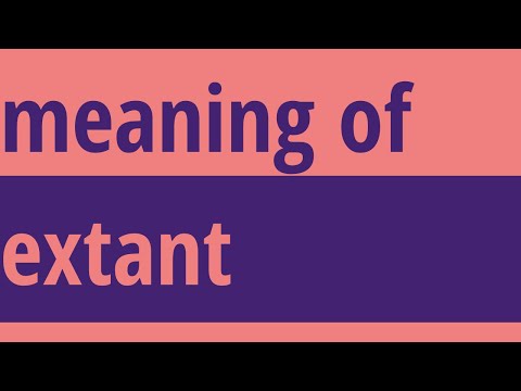 Extant Meaning | Meaning Of Extant | Extant Definition | #shorts #words #WordHeavy