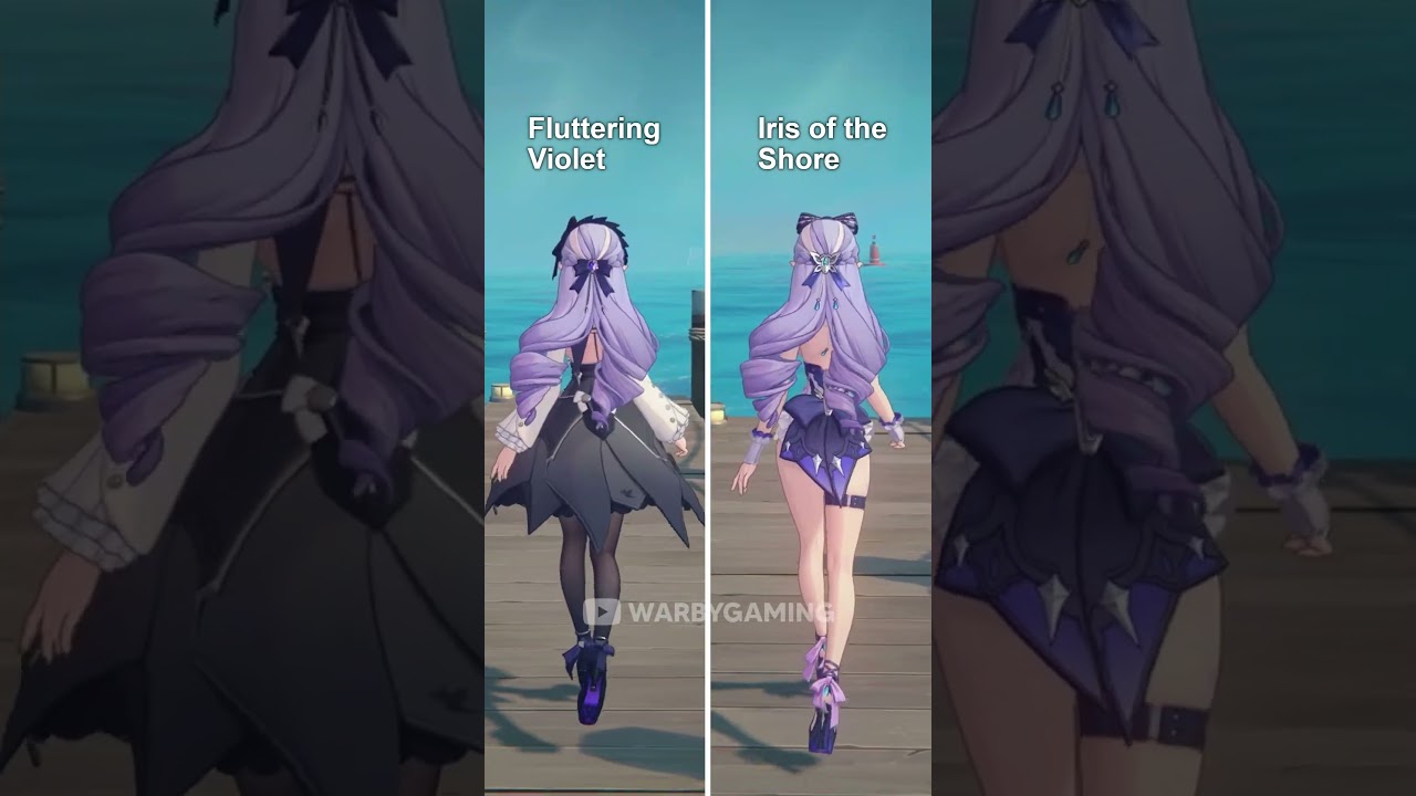 Default vs New Outfit | Vivian