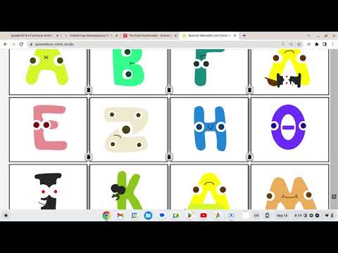 Greek Alphabet Lore But Cursed In Spanish Alphabet Lore Comic Studio