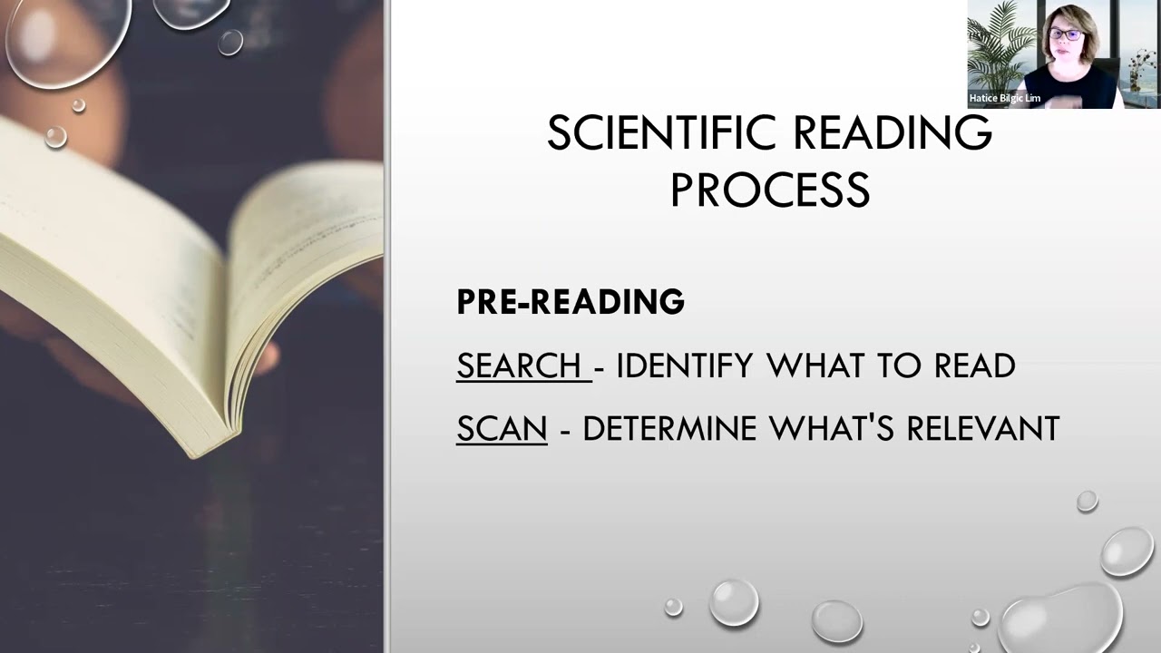 Scientific Reading Process: Pre-Reading