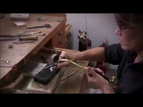 Native Alaskan Aleut jeweler Denise Wallace, COMMUNITY episode