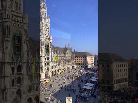 Marienplatz in Munich, Germany 🇩🇪❤️ #munich