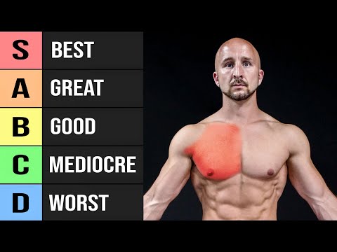 22 Chest Exercises Ranked (Worst to Best!)