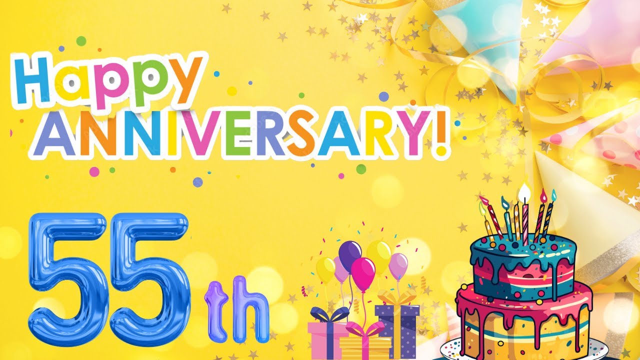 Happy 55th Anniversary