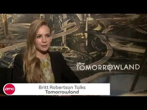 Britt Robertson Chats TOMORROWLAND - AMC Movie News