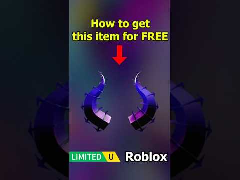 Nhận ugc miễn phí mới "Void Horns" trong "Quiet Game" #roblox #freeugc #ugc
