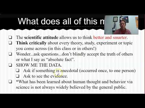 Lecture 2: Mrs. Amy Ramponi - AP Psychology - Operational Definitions & Psych as Science