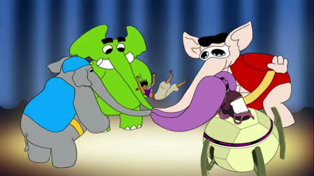 Aladdin Reanimated (elephants scene)