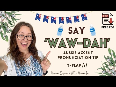 Say “Water” Like an Aussie 🇦🇺 | Australian English Pronunciation Hack You NEED Today