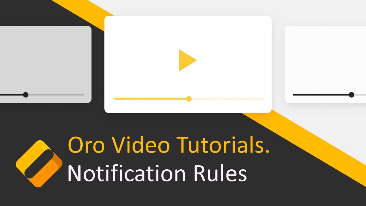 How to Create Notification Rules in OroCRM
