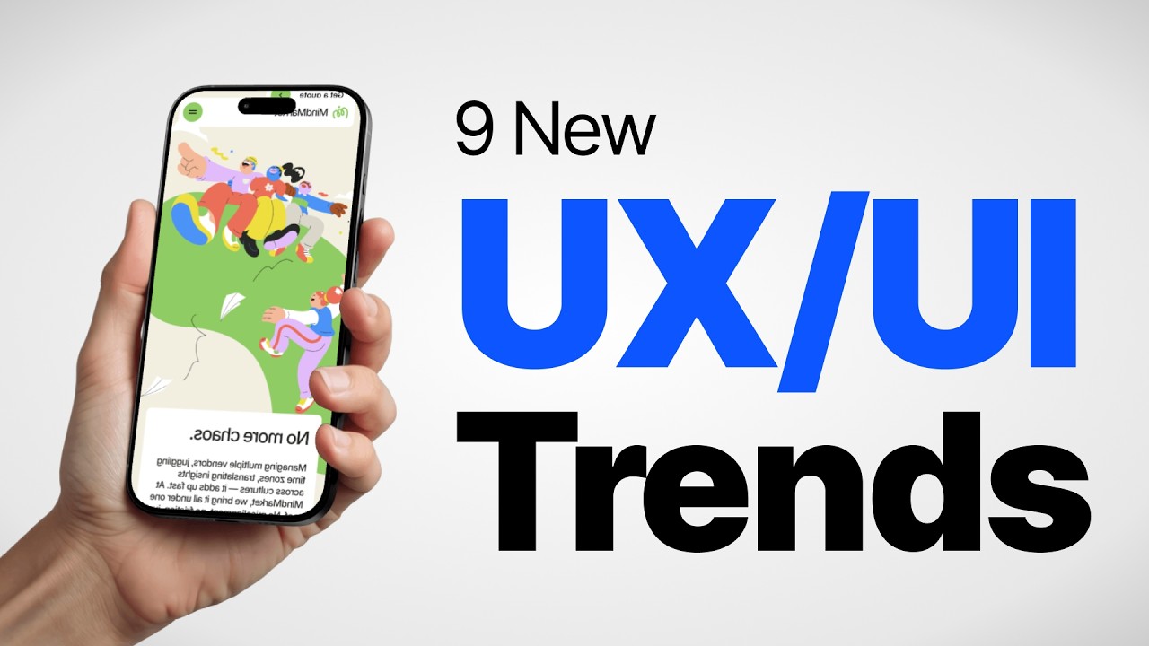 New UX/UI Trends You Can't Miss! - Huge Illustrations, Apple Mascots, Change in Careers & More