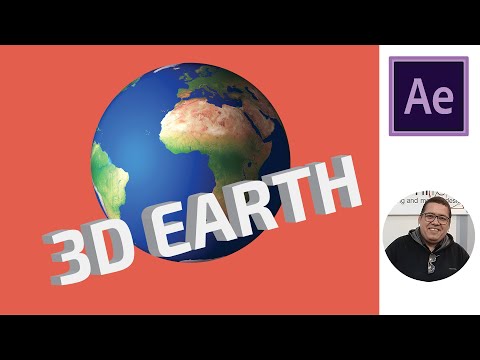 3D Rotating Earth – Mr Mosaed