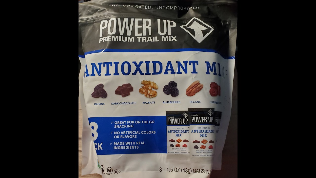 Power Up Premium Antioxidant Trail Mix  Review