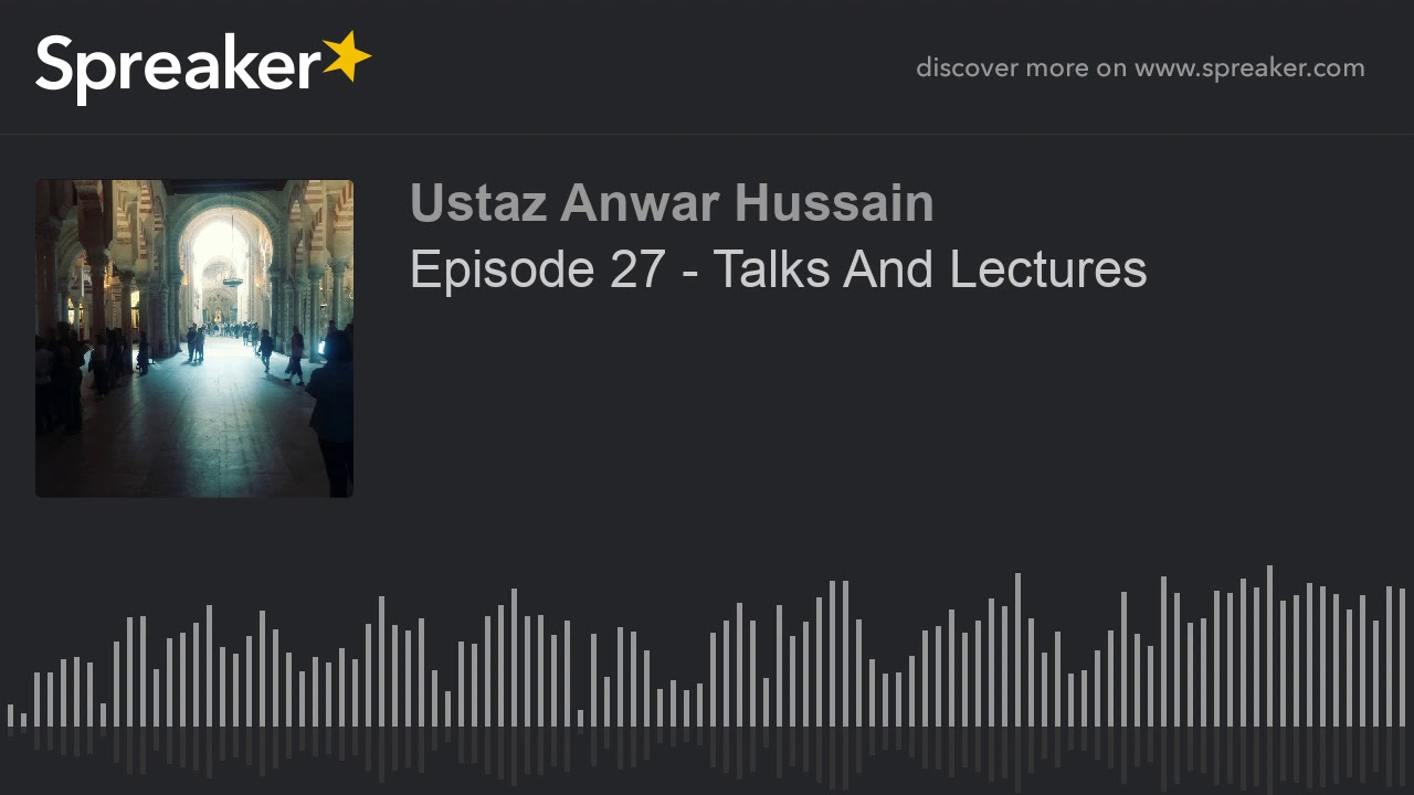 Episode 27 - Talks And Lectures