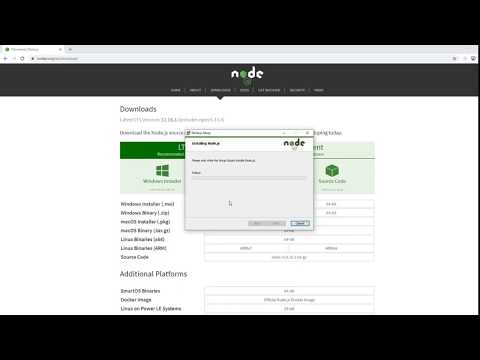How to install Node JS and NPM (node package manger) - added bonus of installing Newman using NPM