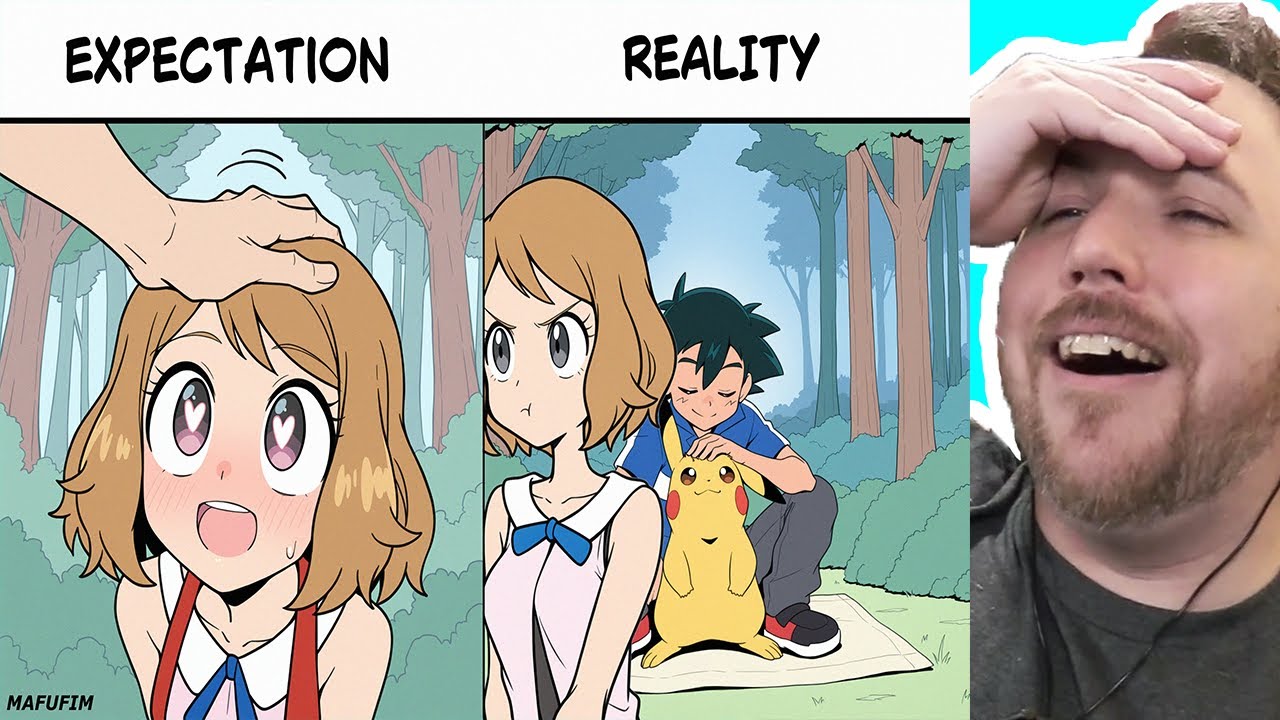 ASH ONLY CARES ABOUT POKEMON AND NOT GIRLS - Pokemon Memes