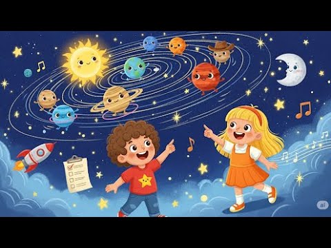 Planet Adventure! | A Fun Space Rhyme for Kids | New English rhymes about solar system and planets
