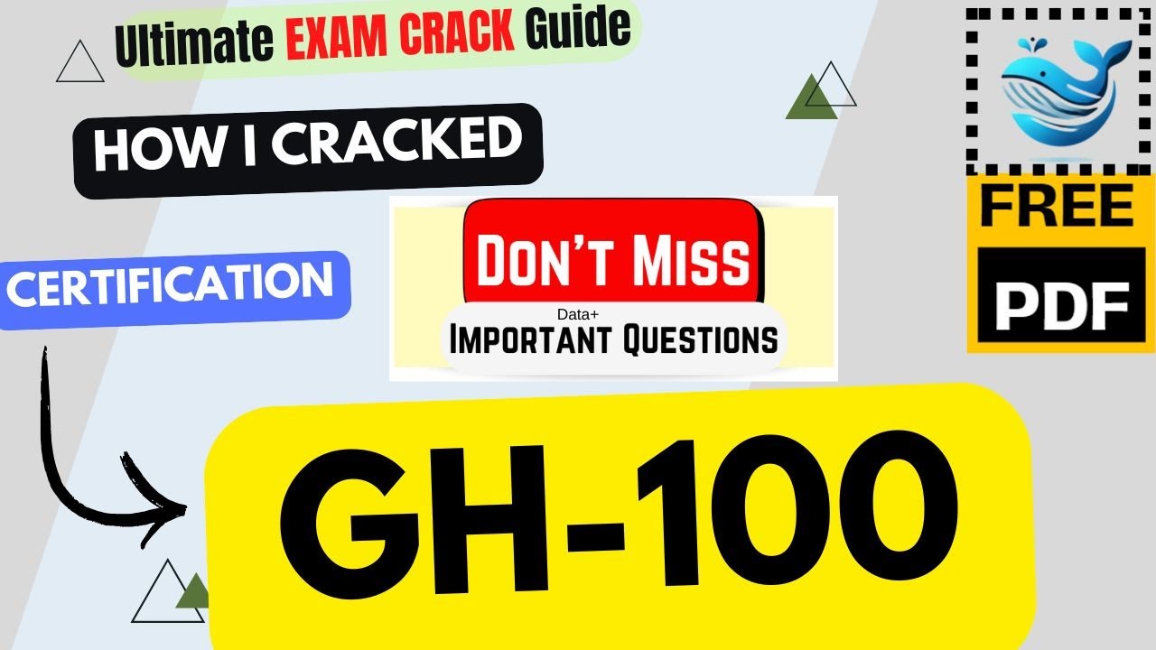 How I CRACKED GH-100 Exam in Just 6 Hours | GitHub Administration | Important Topics & Tips | PDF