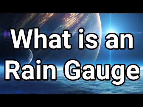What is an Rain Gauge. Urdu/ English
