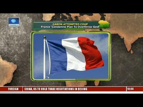 Gabon Coup: France Condemns Plan To Overthrow Govt.