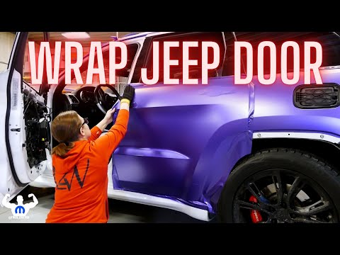 How to vinyl wrap Jeep Grand Cherokee ASMR wrap – Fred_eazy21