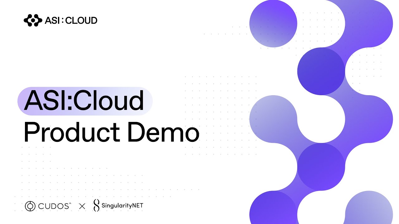 ASI:Cloud Overview | ASI's New Platform Powered by CUDOS and SingularityNET