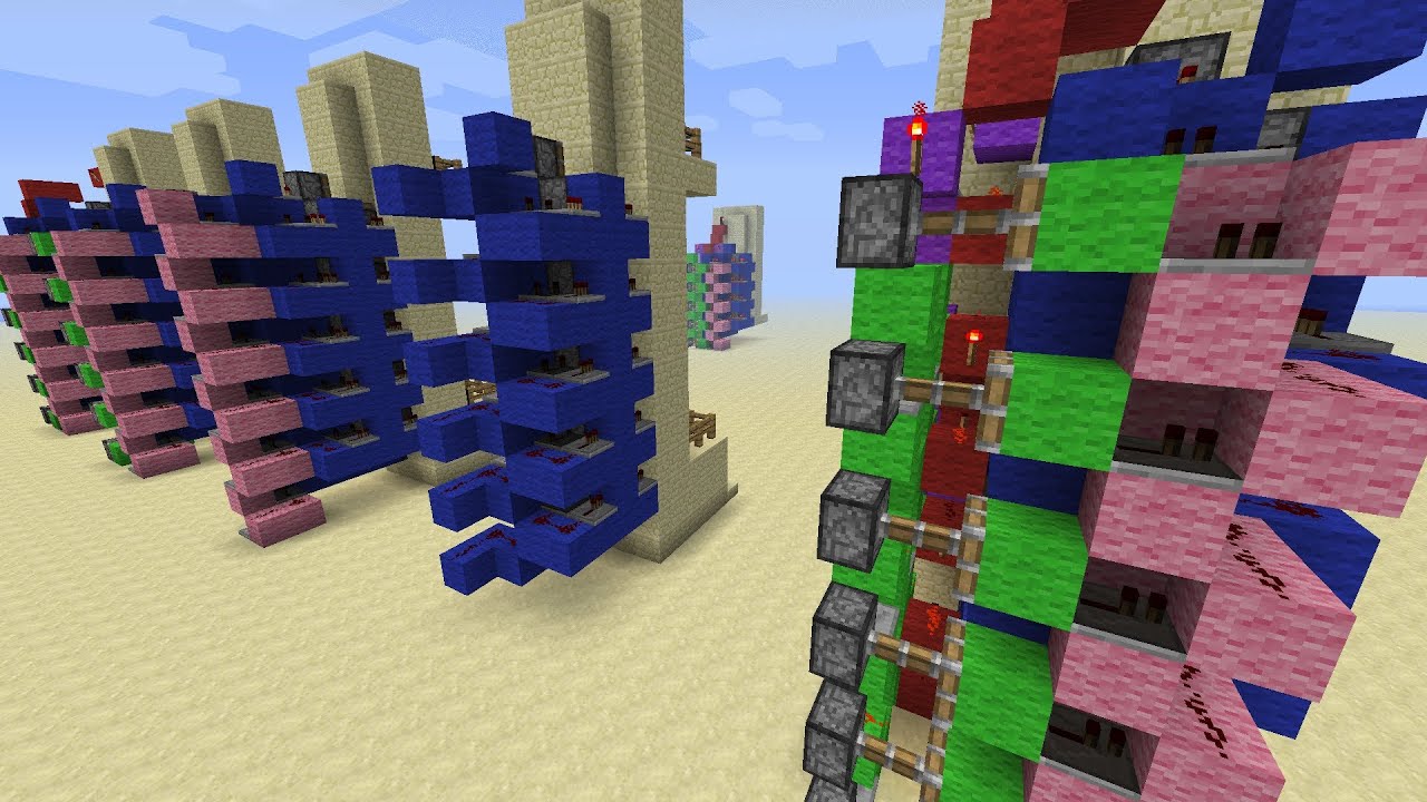 Minecraft Redstone Elevator Tutorial