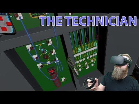 CIRCUIT PUZZLE GAME WITH GUNFIGHTS | The Technician (Oculus Rift S)