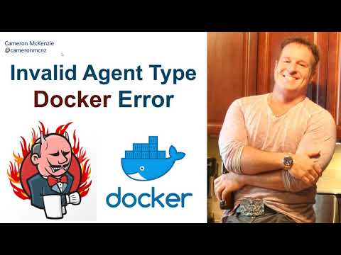 Fix for Jenkins Docker Error: Invalid agent type docker specified. Must be one of [any, label, none]