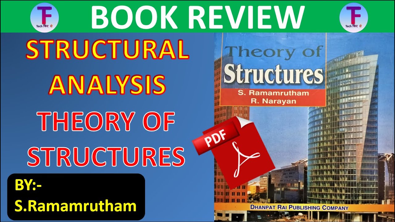 Structural Analysis Book Review | S.Ramamrutham | Engineering book | pdf |