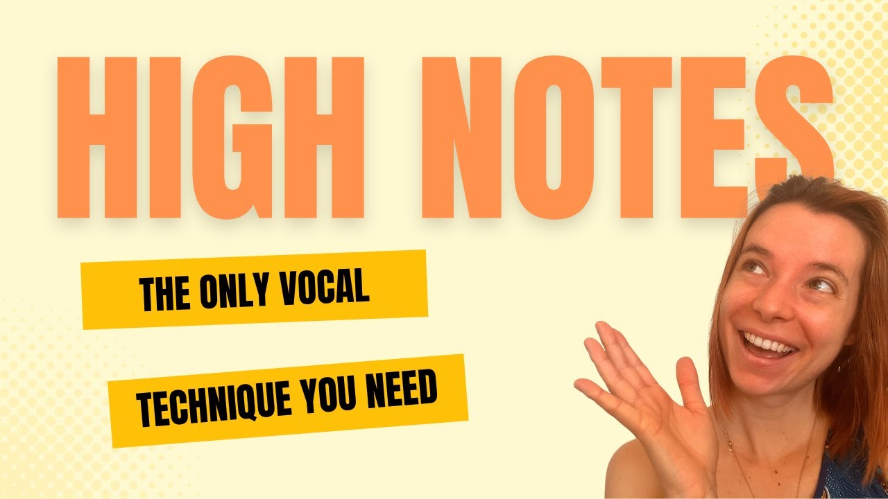 Sing High Notes Using This ONE Vocal Technique