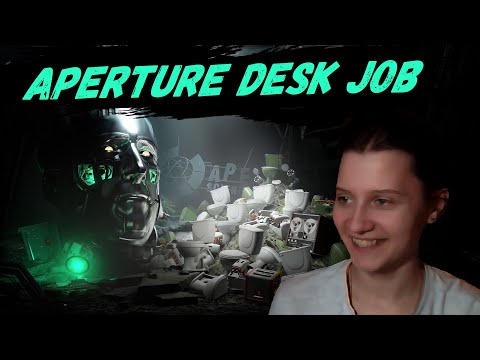 Steam Community :: Video :: Aperture Desk Job: СОБИРАЕМ УЛЬТРА МЕГА ...
