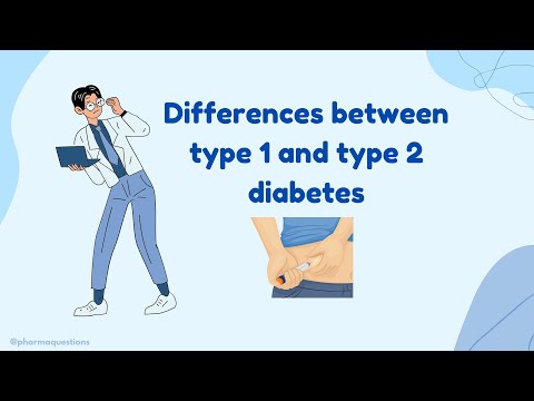 Type 1 vs Type 2 diabetes