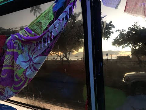 Hawaii mobile Airbnb rentals offer beds with ocean view and possible visit from police
