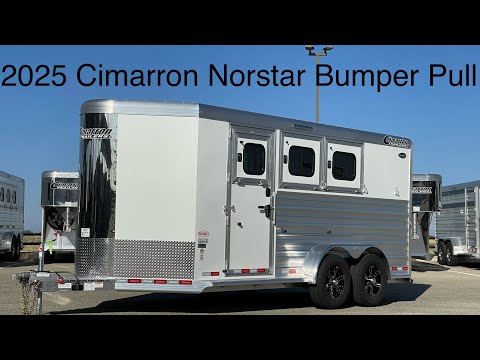 2025 Cimarron Norstar 3 Horse Bumper Pull