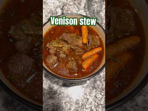 Delicious Venison Stew!! *optional* you can add a 1/4 cup of sherry! #cooking #recipe #food #stew