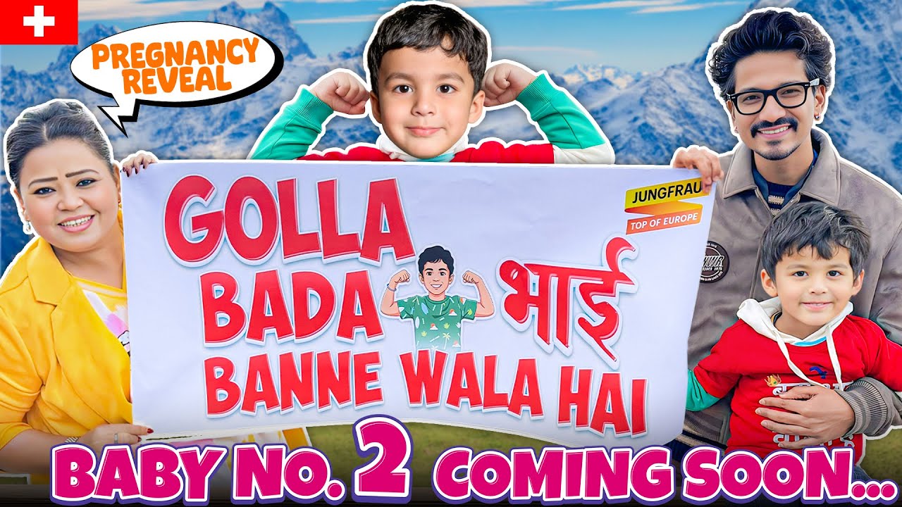 Humara 2nd Baby Coming Soon - We Are Pregnant Again🤰🏻 | Bharti Singh | Harssh Limbachiyaa | Golla