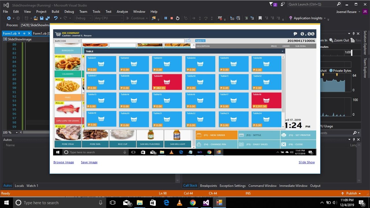 Programming in VB.NET | Slide Show Picture From Database