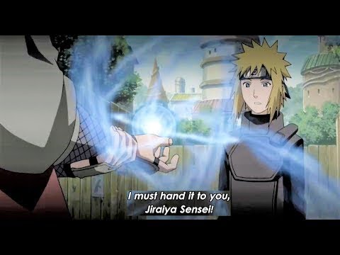 "Jiraiya Shows Minato He Mastered His Jutsu Rasengan" !!! Naruto Shippuden