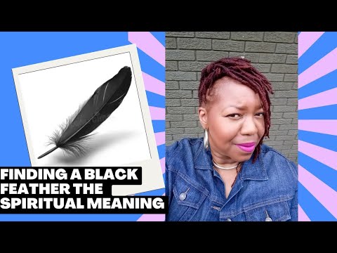 Finding A Black Feather๐ชถ (The Spiritual Meaning)๐ #spirituality #angels message