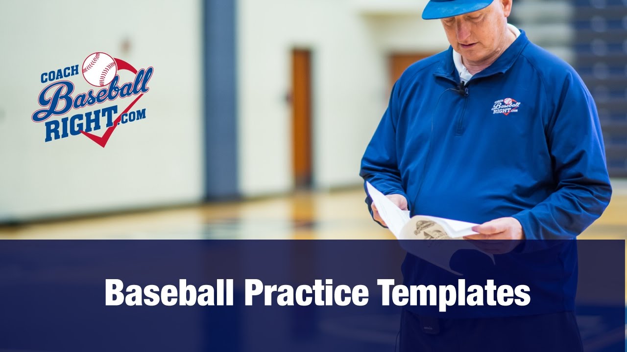 Baseball Practice Templates for All Levels