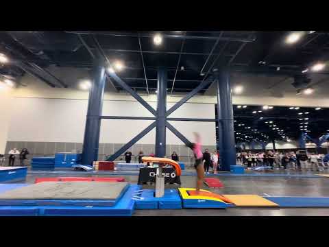Vault from Biles invitational! Score: 9.35 6th place