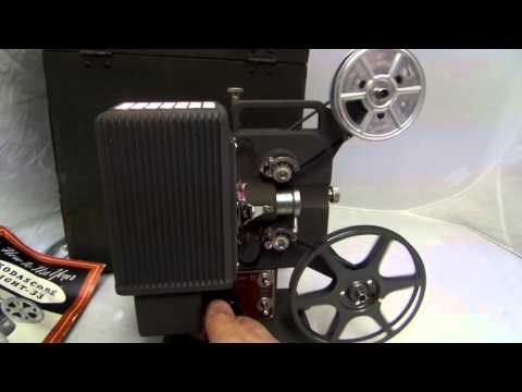 Kodak Kodascope Eight - 33 8mm film projector VINTAGE for sale on Ebay!